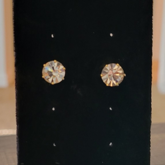 Source Unknown | Jewelry | 3 For Diamond Studs | Poshmark